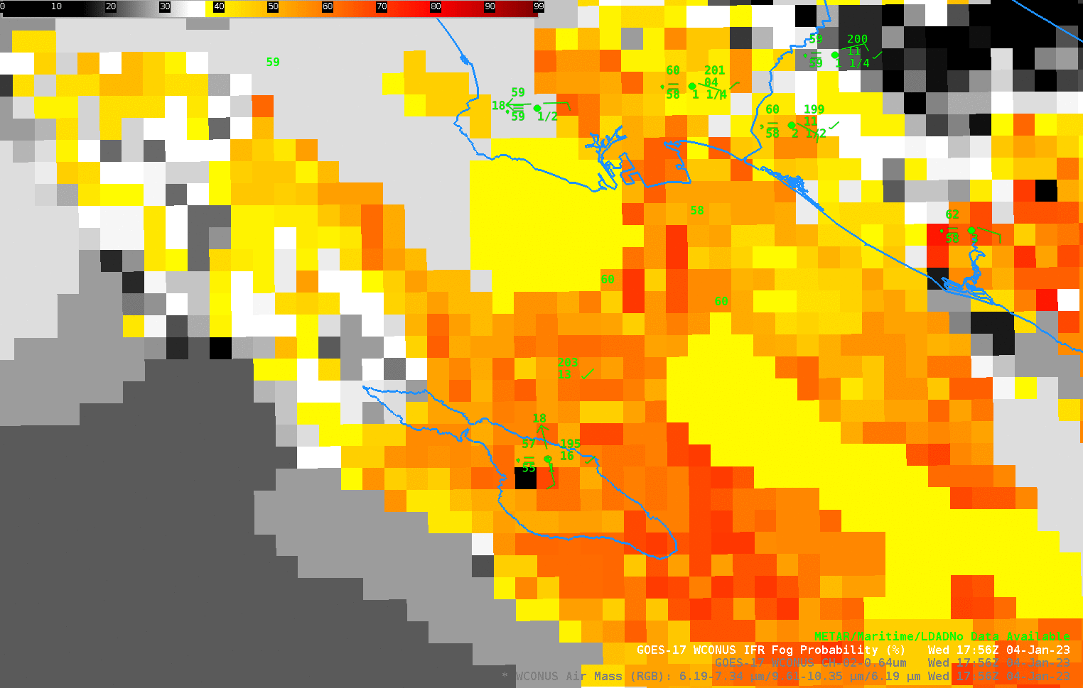 GOES 18 IFR Probability Fields Now Operational CIMSS Satellite Blog