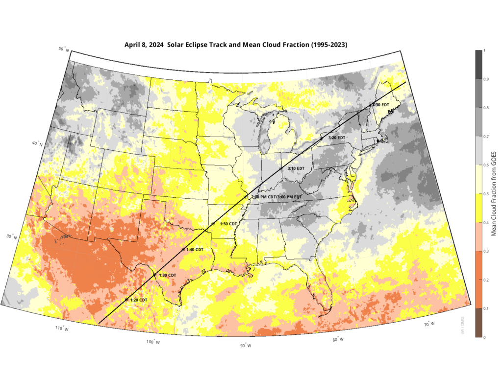 GOES Cloud Climatology on April 8th — CIMSS Satellite Blog, CIMSS