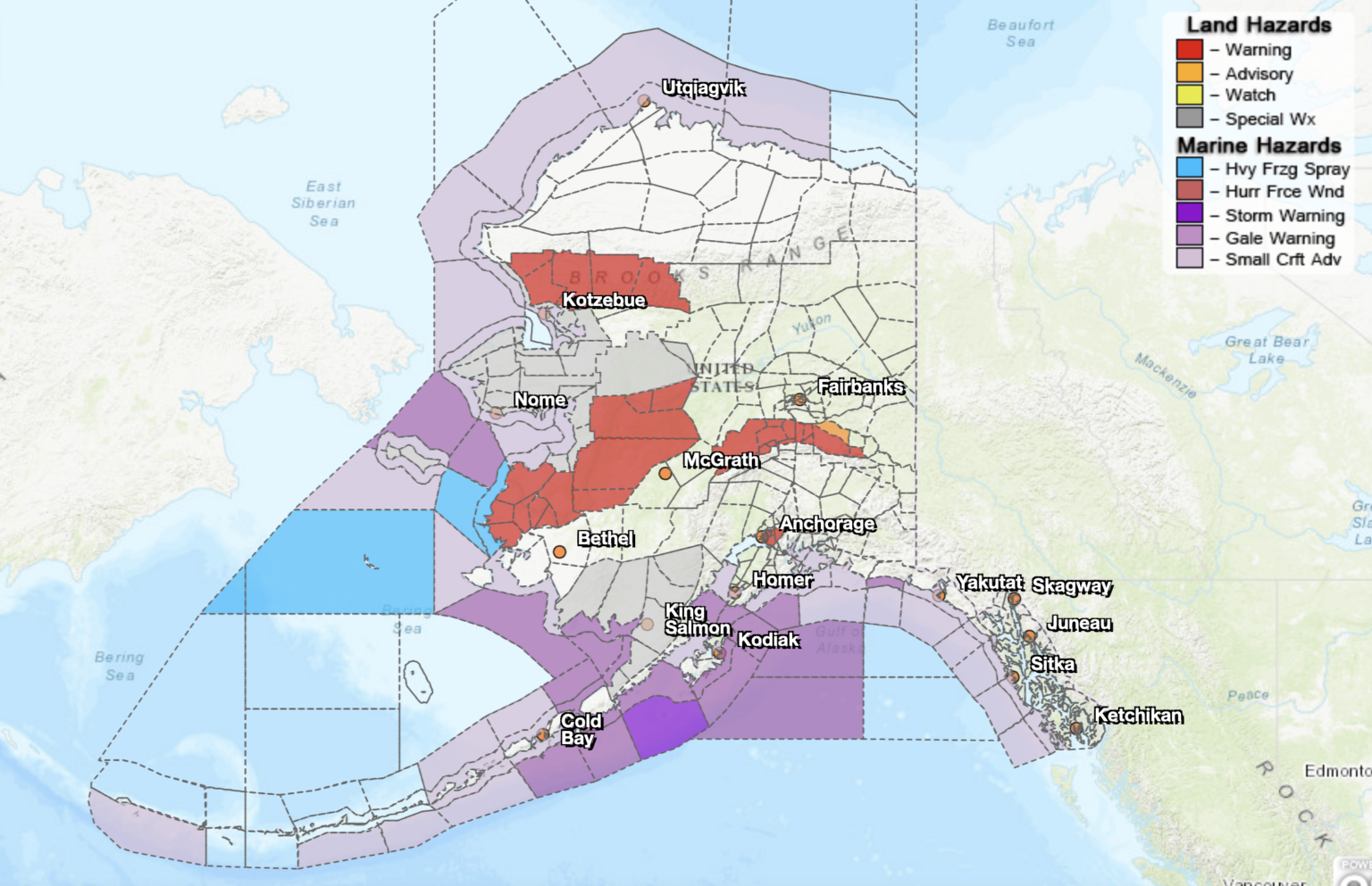 Wind, Storms, and Gales in Alaska — CIMSS Satellite Blog, CIMSS